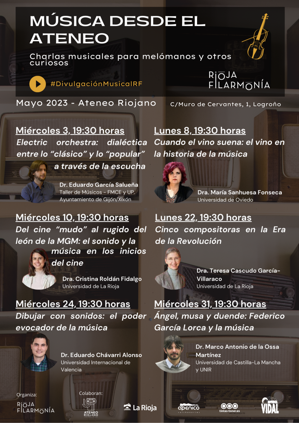 Música desde el Ateneo | Conservatorio Profesional de Música Eliseo Pinedo